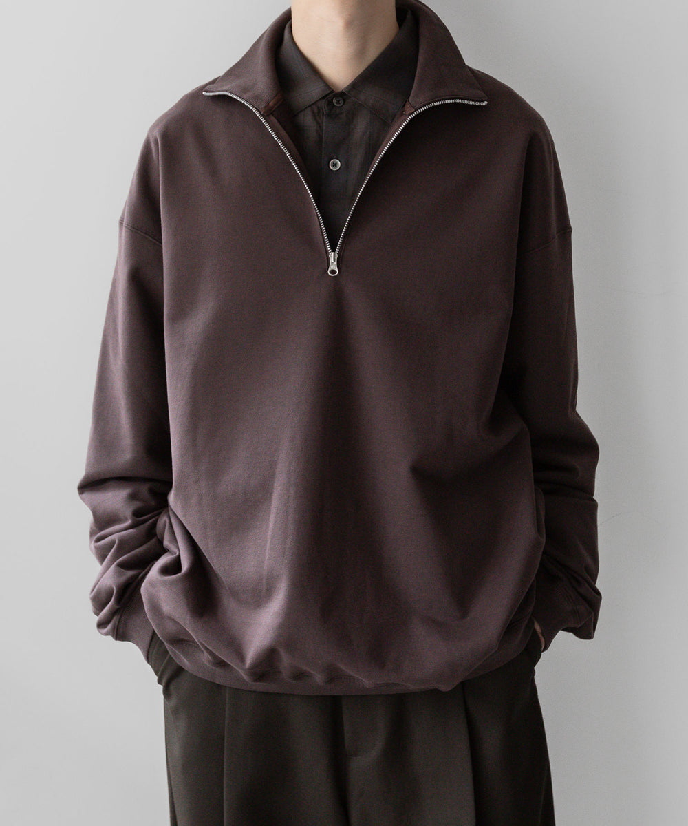 【KANEMASA PHIL.】EXCLUSIVE - 36G SUPER FINE GAUGE HALF ZIP PULLOVER ...